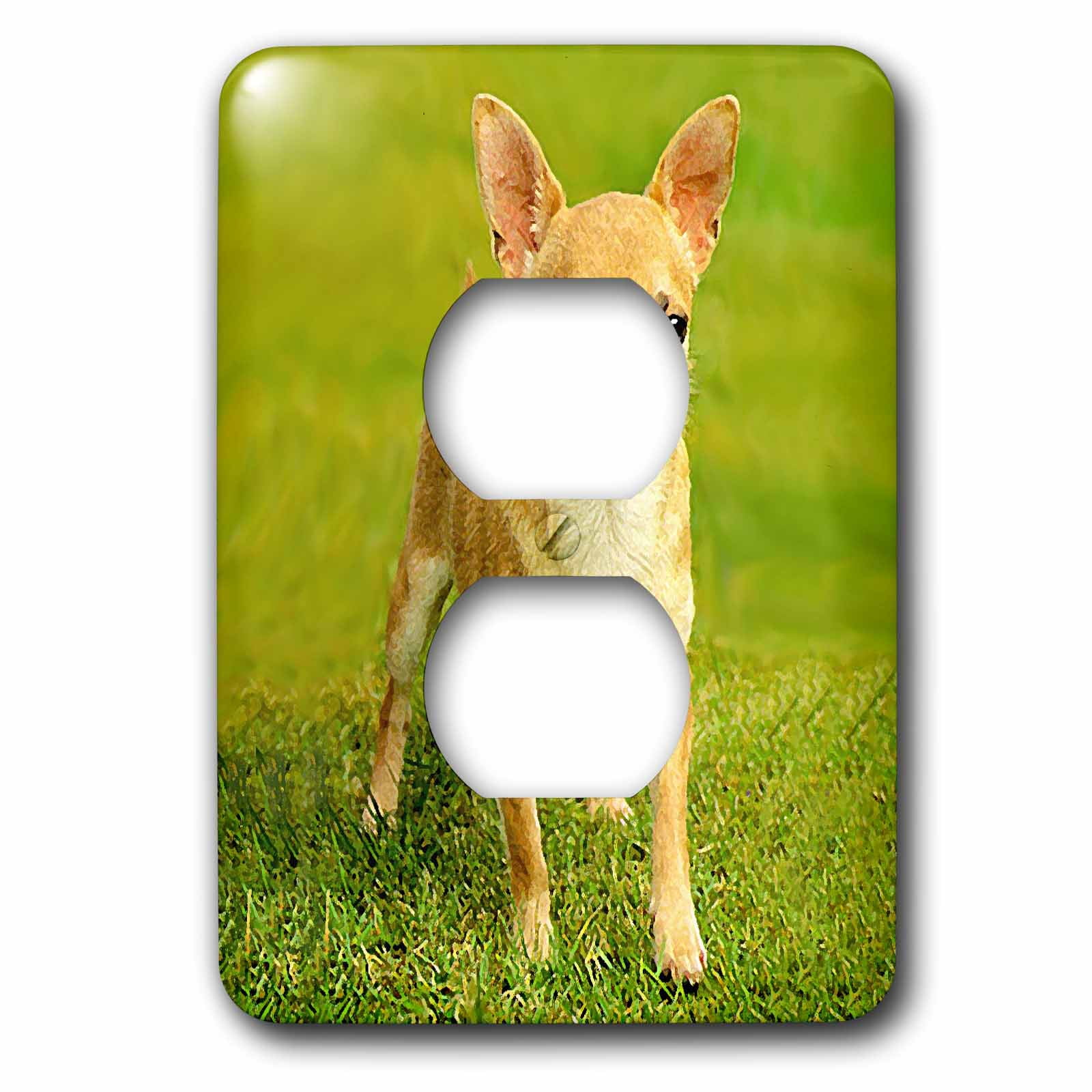 Chihuahua 2 plug outlet cover lsp-414-6 - Walmart.com