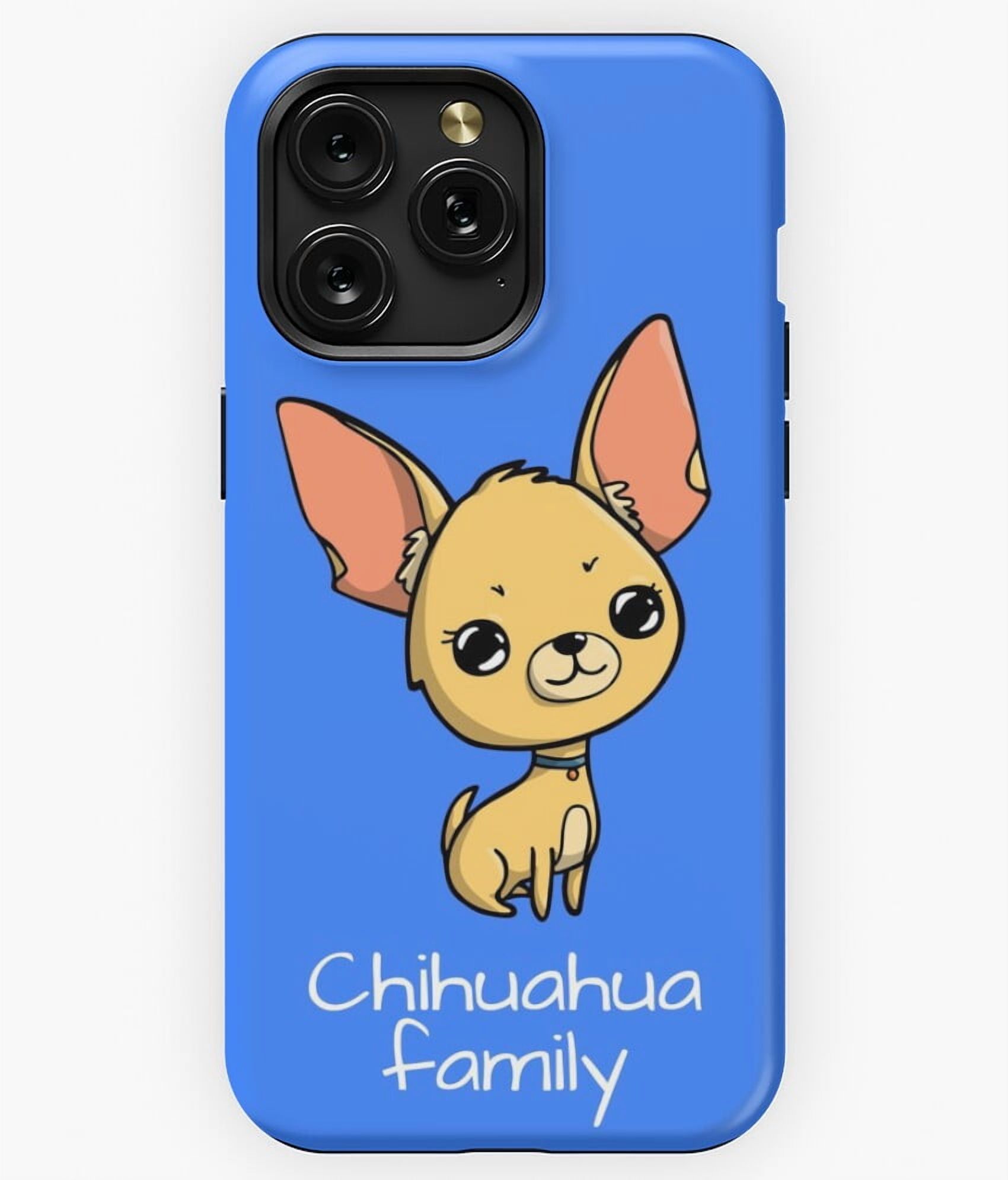 Chihuahua Family Cute Dog Breed Pet Lover Graphic A2490 Phone Case for ...