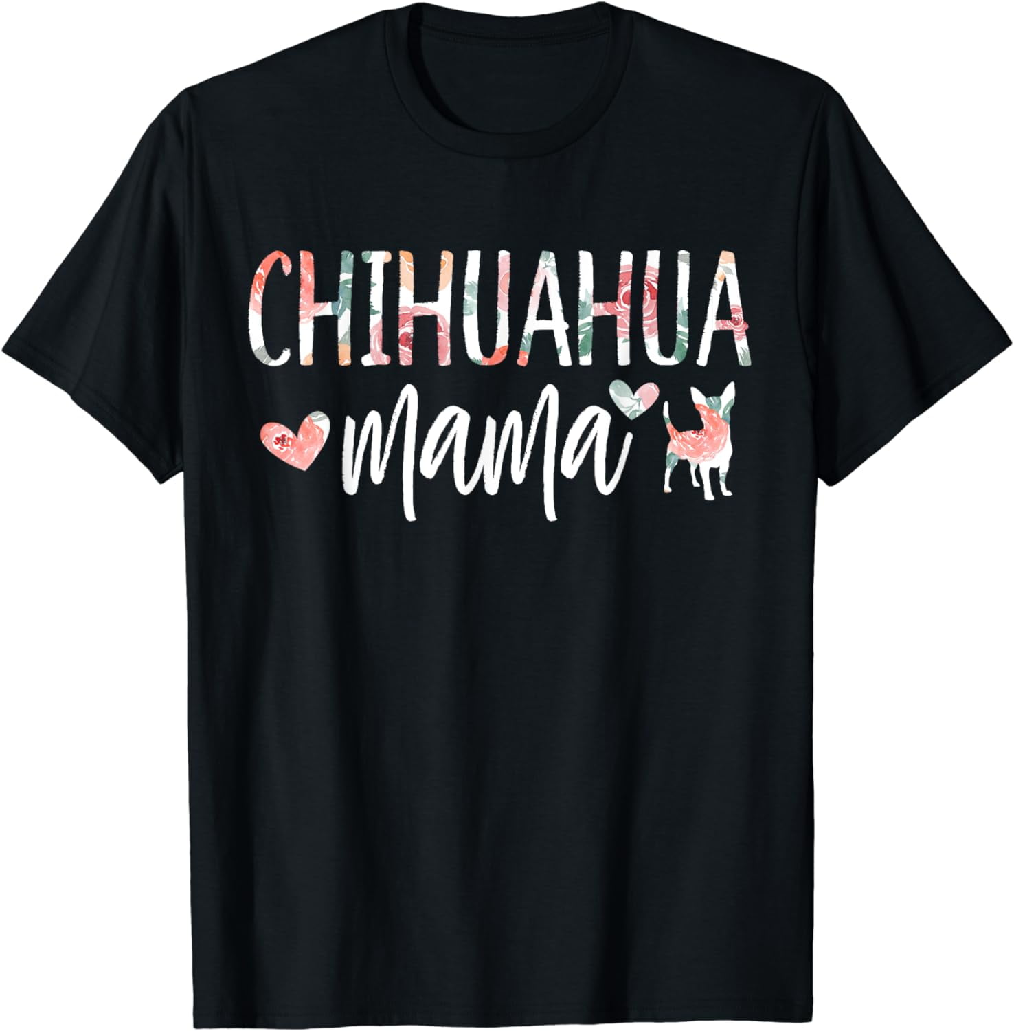 Chihuahua Mama Dog Lover for Mom Cute for Women Owner Puppy fashion T ...