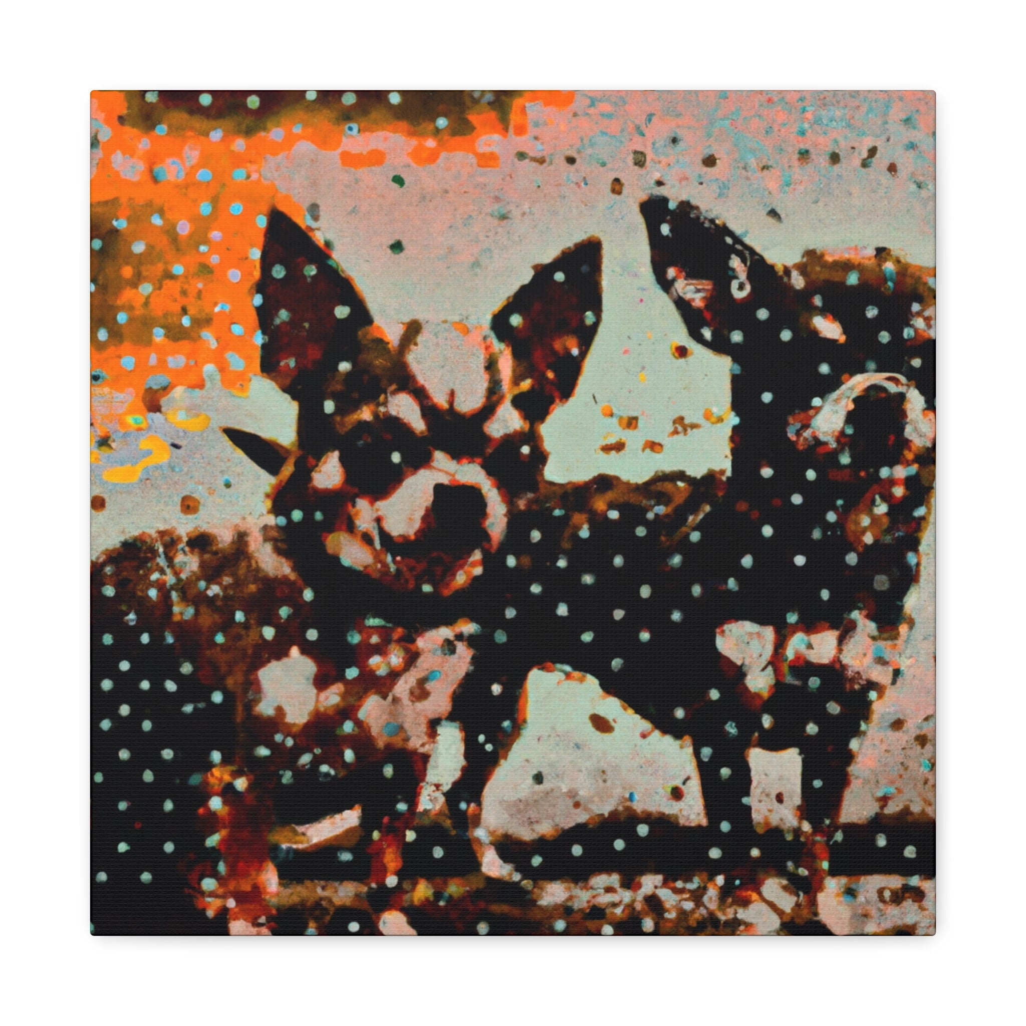 "Chihuahua Pointillisme Dream" - Canvas - Walmart.com