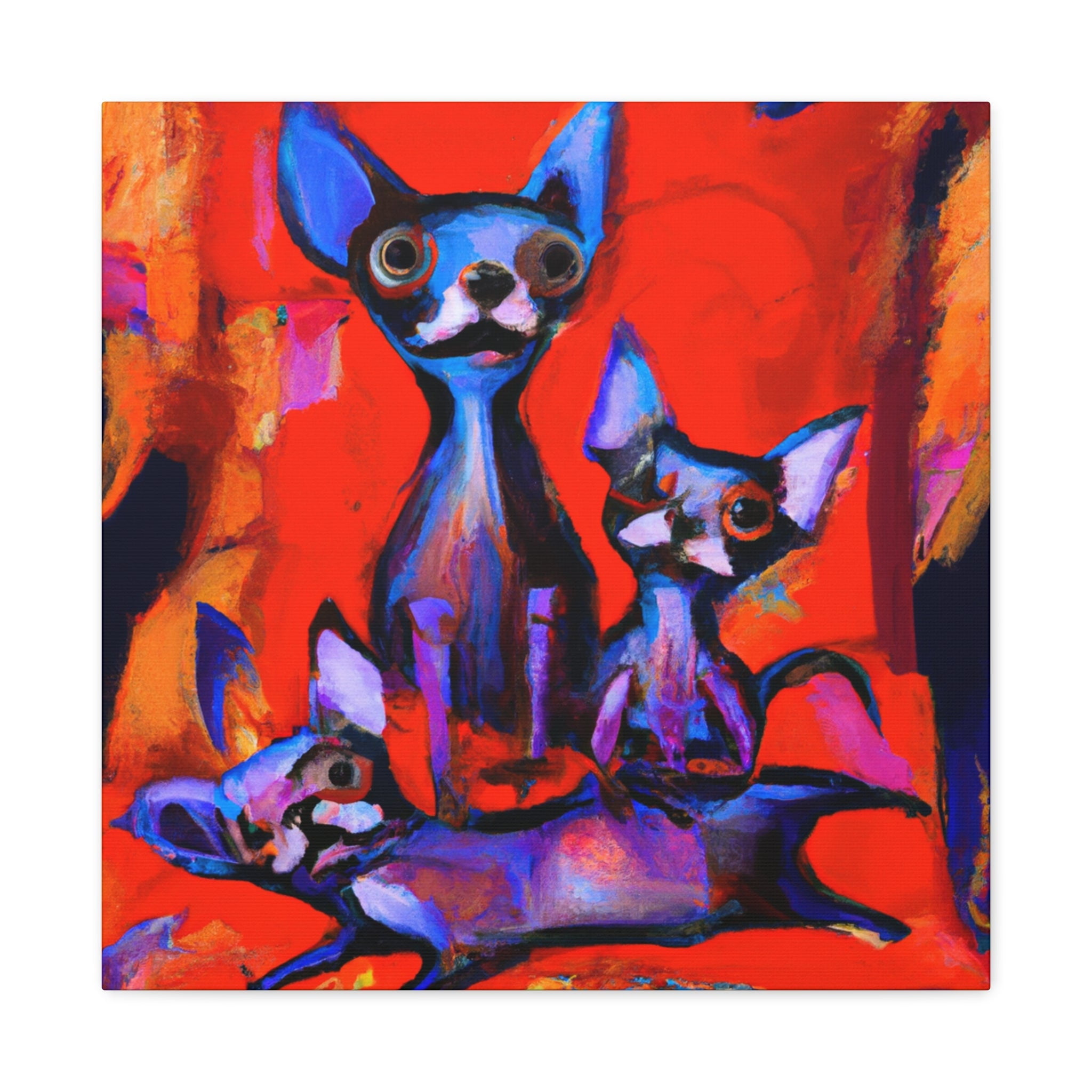 "Chihuahua Reimagined Surreal" - Canvas - Walmart.com