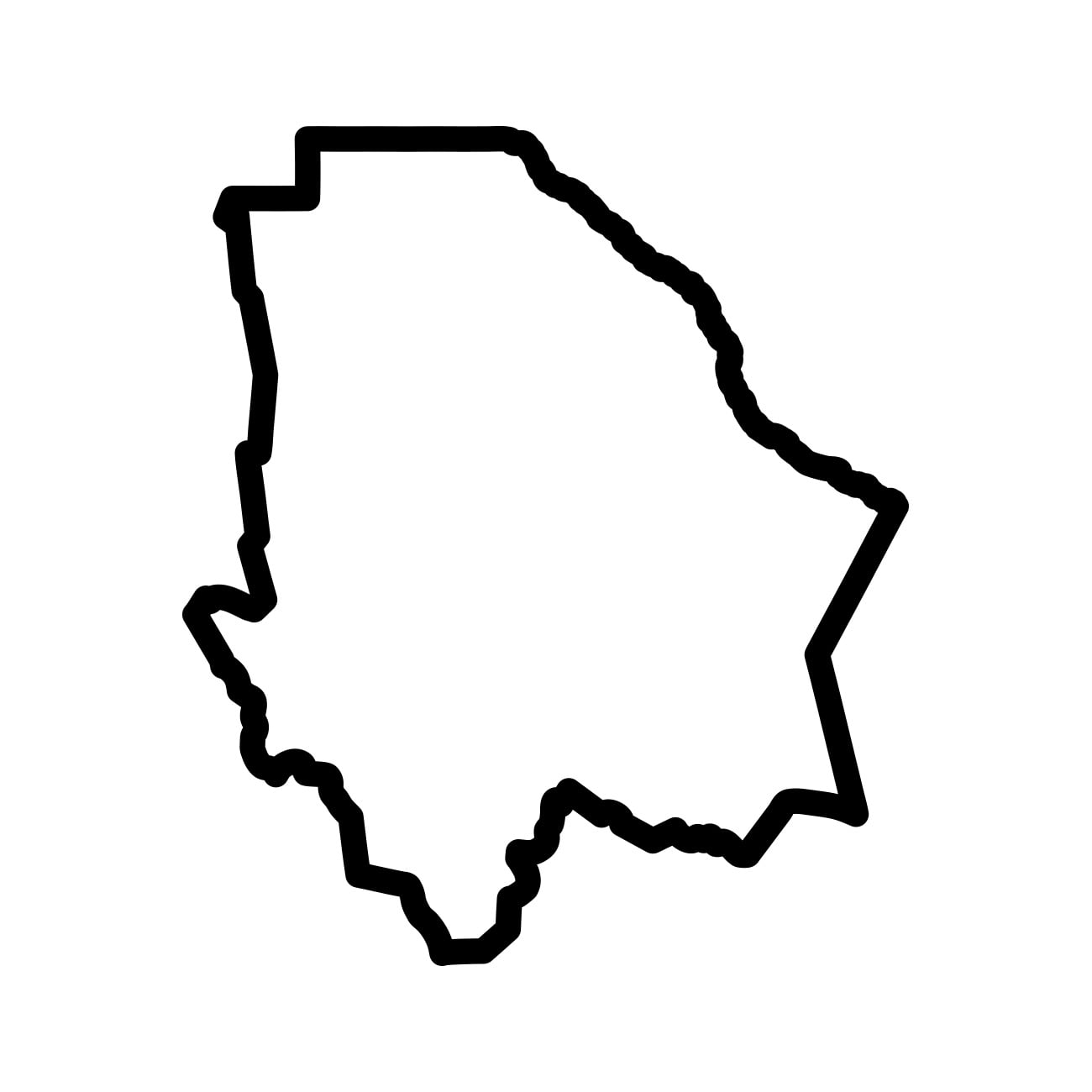 Chihuahua State Shaped Sticker Decal Die Cut - Self Adhesive Vinyl - Weatherproof - Made in USA ...