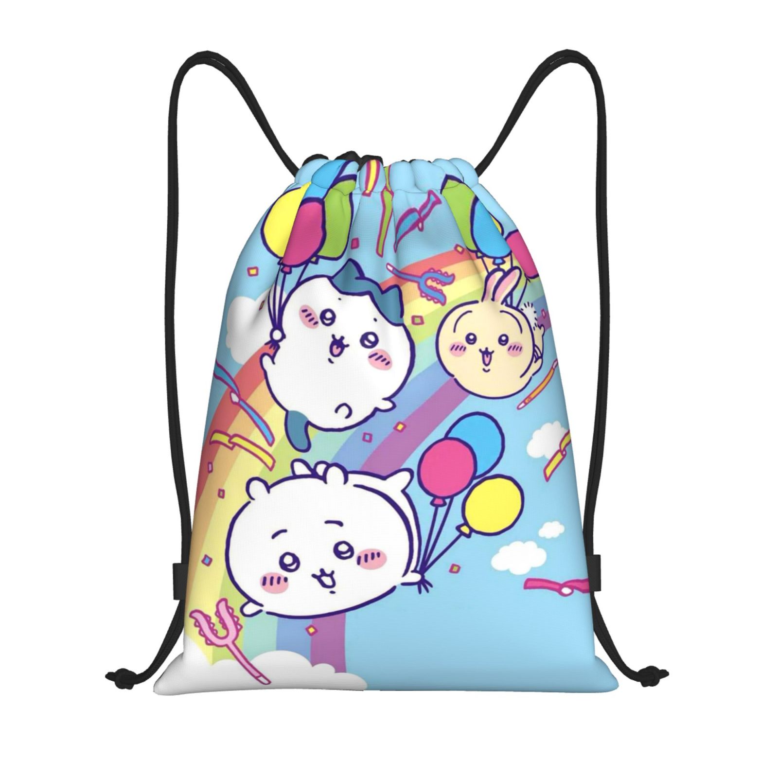 Chii-ka-w Drawstring Backpack,Sackpack String Bag Water Resistant Beach ...