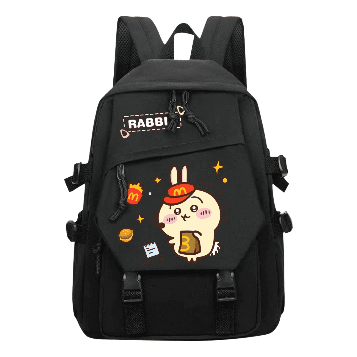 Chiikawa Backpack Unisex Kawaii Daypack Usagi School Bag Hachiware ...