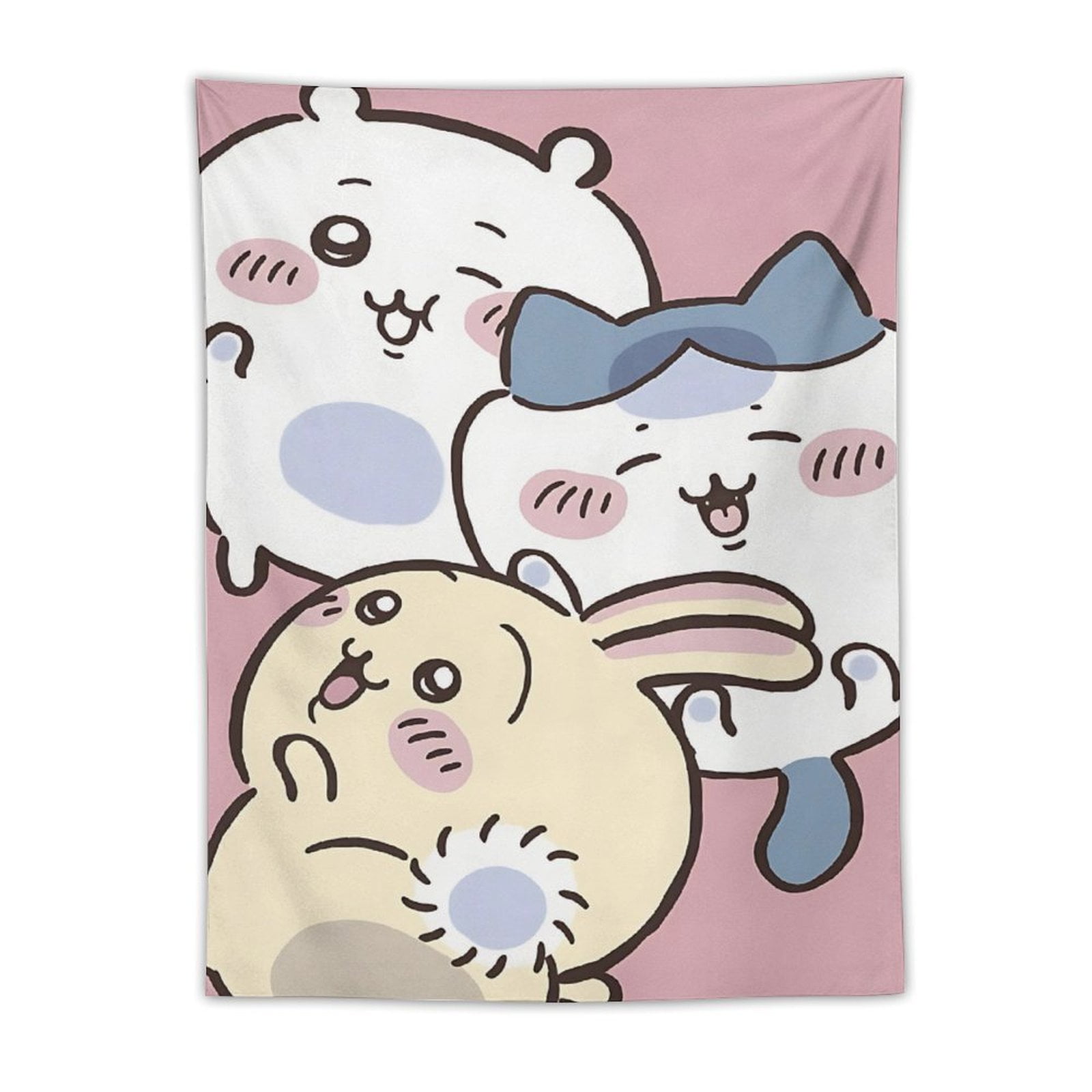 Chiikawa Bag (2) Funny Tapestry for Room Man Cave Wall Decor Flags with ...