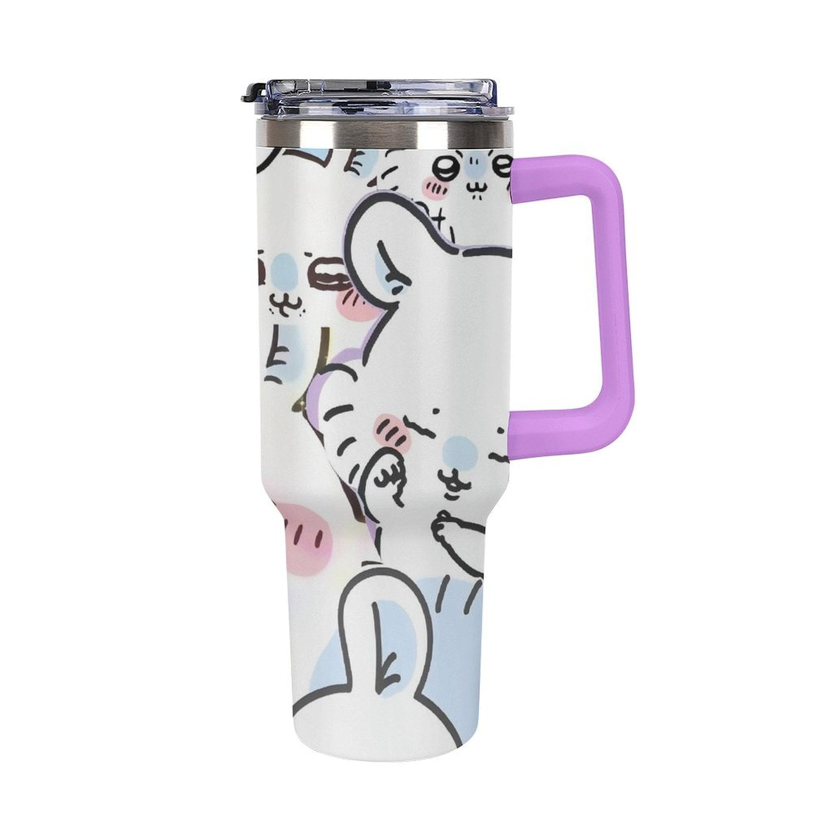 Chiikawa Car Cup Stainless Steel Thermos Cup with Handle 40oz - Walmart.com