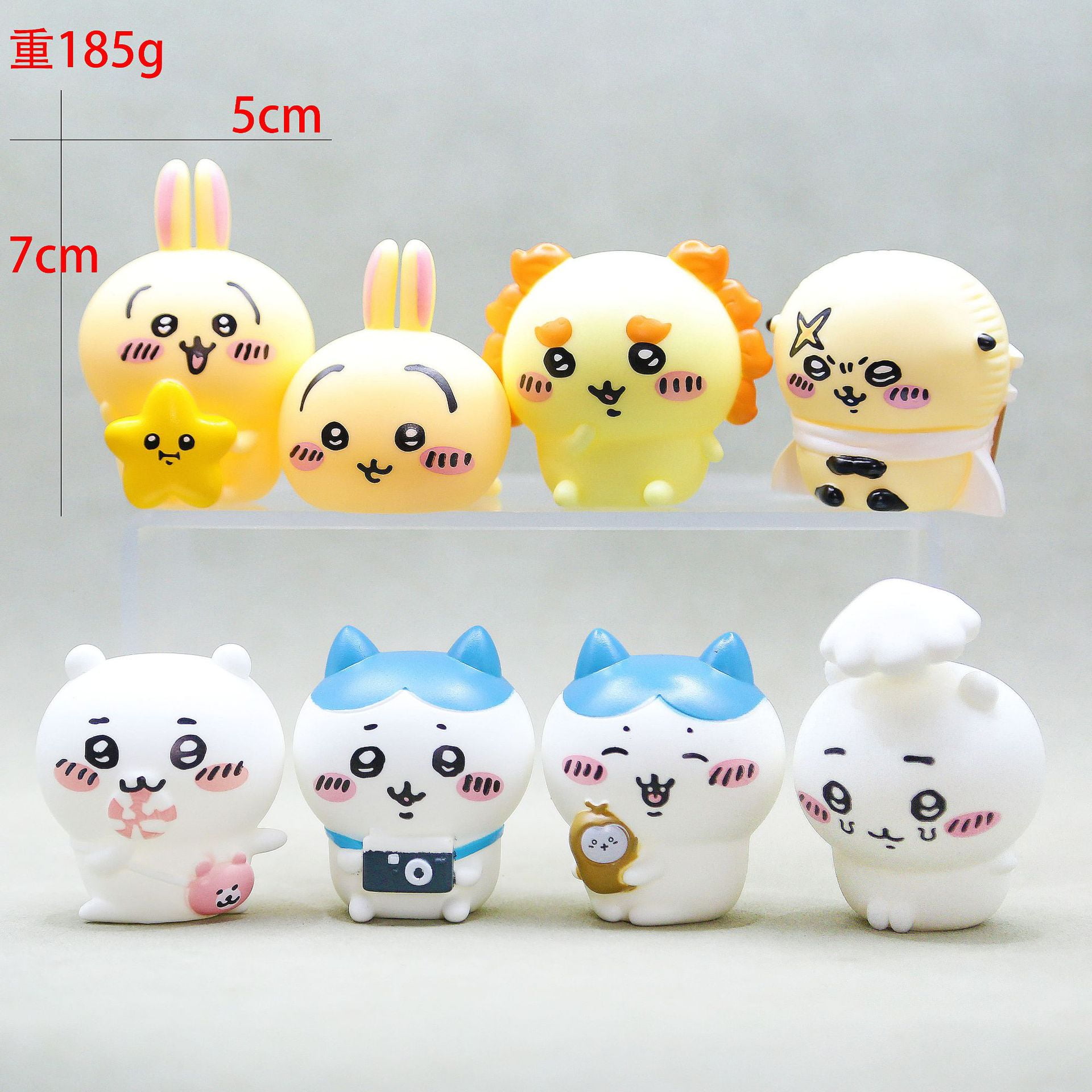 Chiikawa Cartoon Character Hachi Ji Usachi Trendy Cute Doll Gacha Table ...