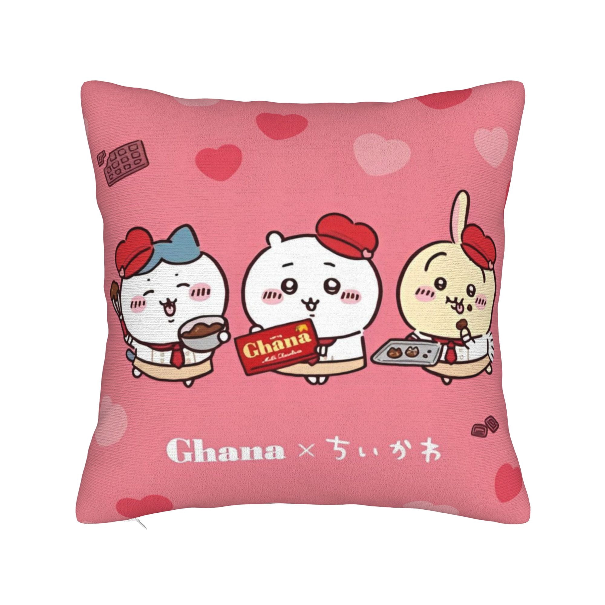 Chiikawa Cartoon Pillow Case Kawaii Cushion Cover Without Fiiling ...