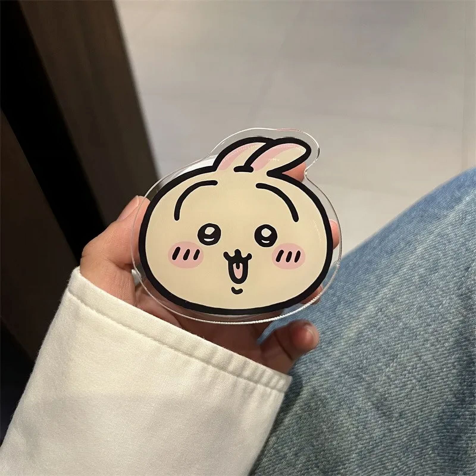Chiikawa Cute Phone Holder Hachiware Usagi Anime Kawaii Phone Finger ...