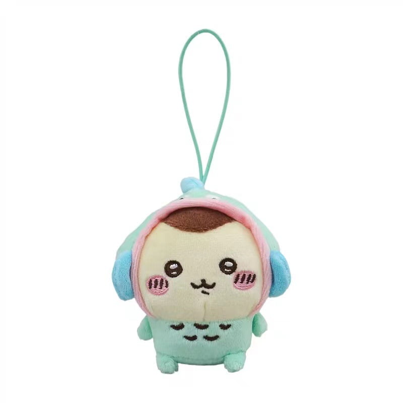 Chiikawa Dress Up Sanrio Cute Hello Kitty Usagi Flying Mouse Keychain ...