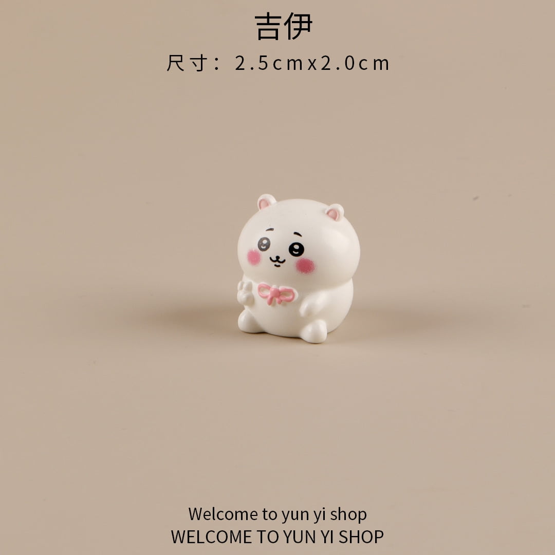 Chiikawa Figurine Model Ornaments for Home Decor Office Desk Cute Mini ...