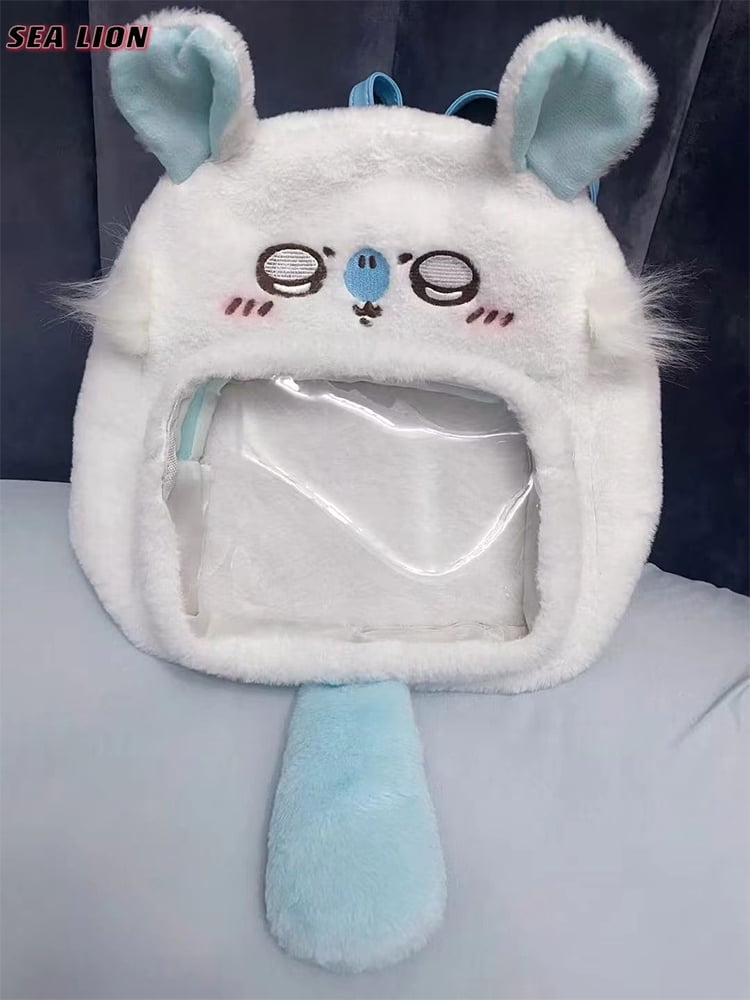 Chiikawa Flying Squirrel Cute Bag DIY Transparent Backpack Kawaii for ...