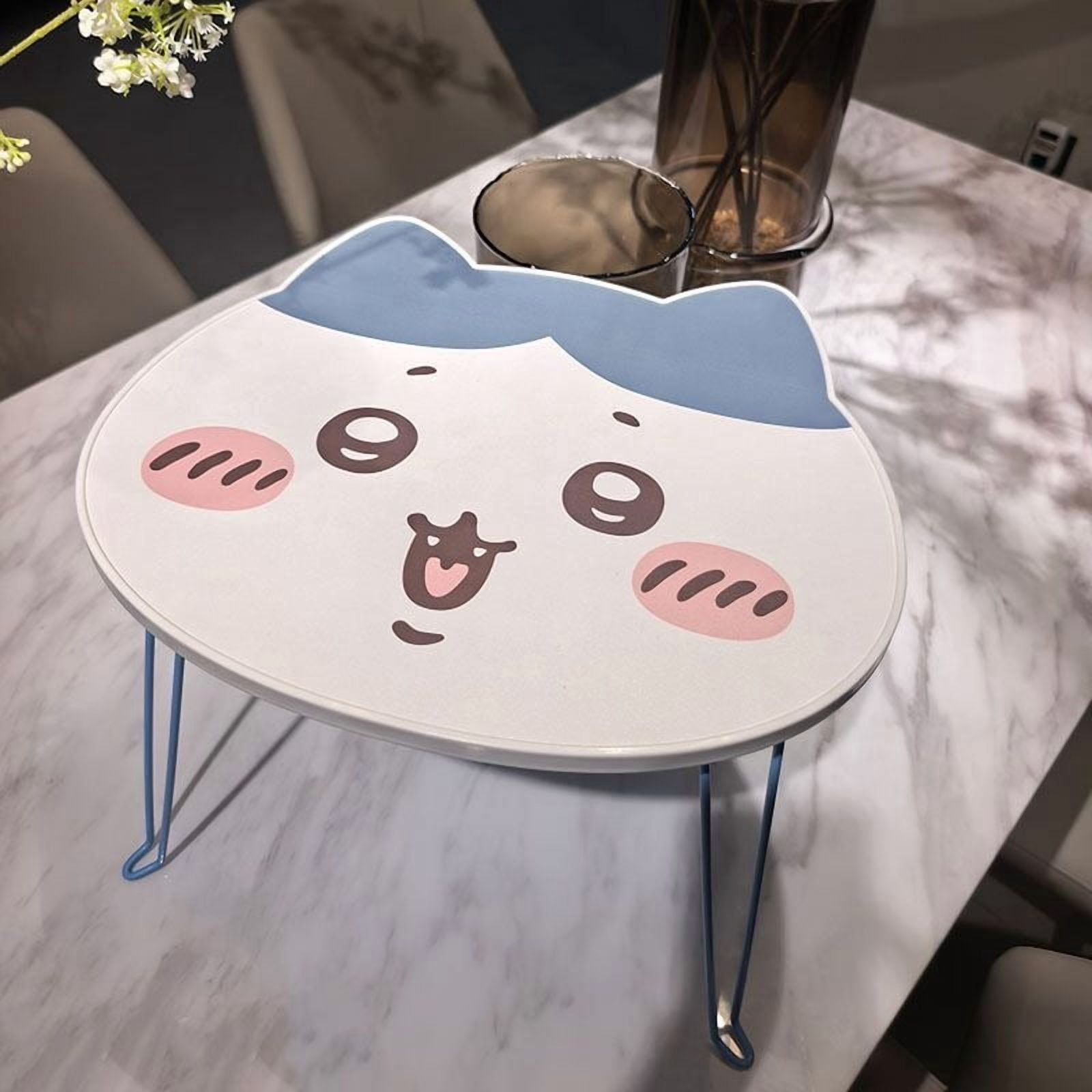 Chiikawa Folding Table Usagi Hachiware Anime Table Kawaii Space Saving ...