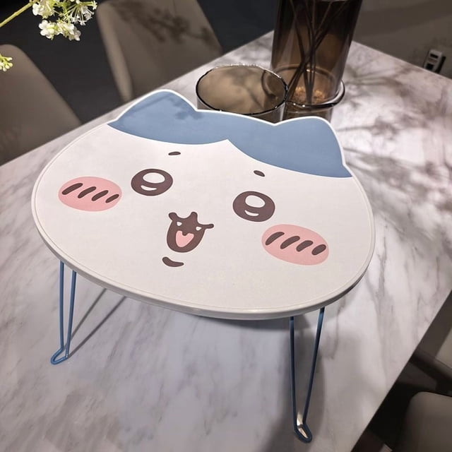 Chiikawa Folding Table Usagi Hachiware Anime Table Kawaii Space Saving ...