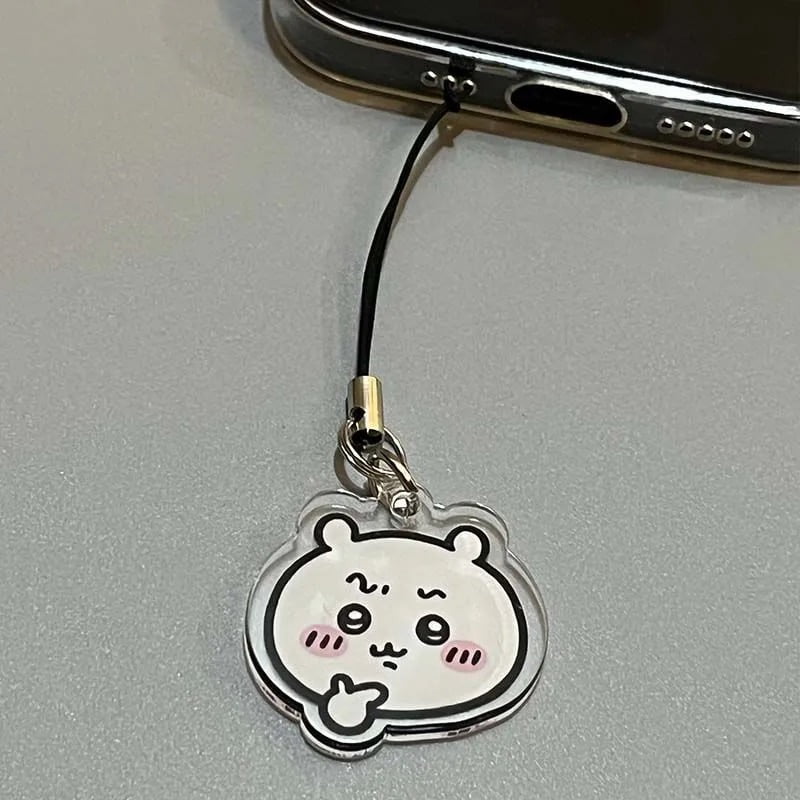 Chiikawa Food Series Keychain Hachiware Usagi Cute Key Chain Anime ...