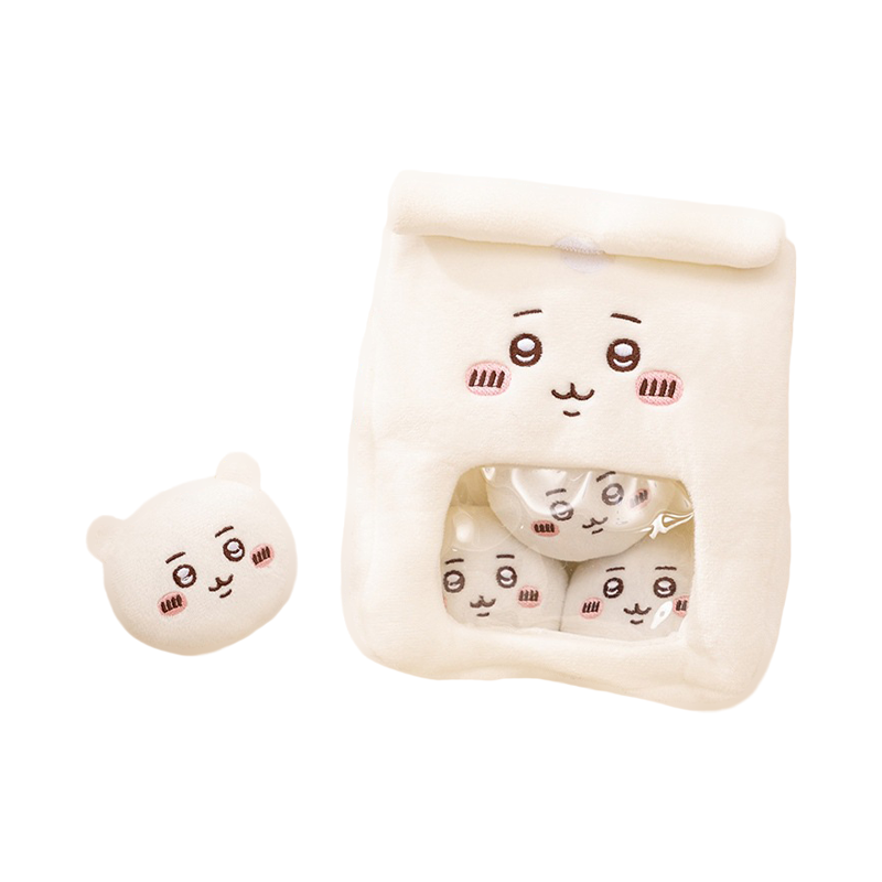 Chiikawa Fun Snack Pack Plush Toy Set - Cute and Creative Dolls ...