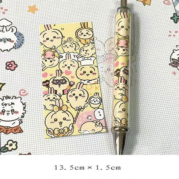 Chiikawa Gel Pen Press Pen Hachiware Usagi Cute Cartoon Gel Pen ...