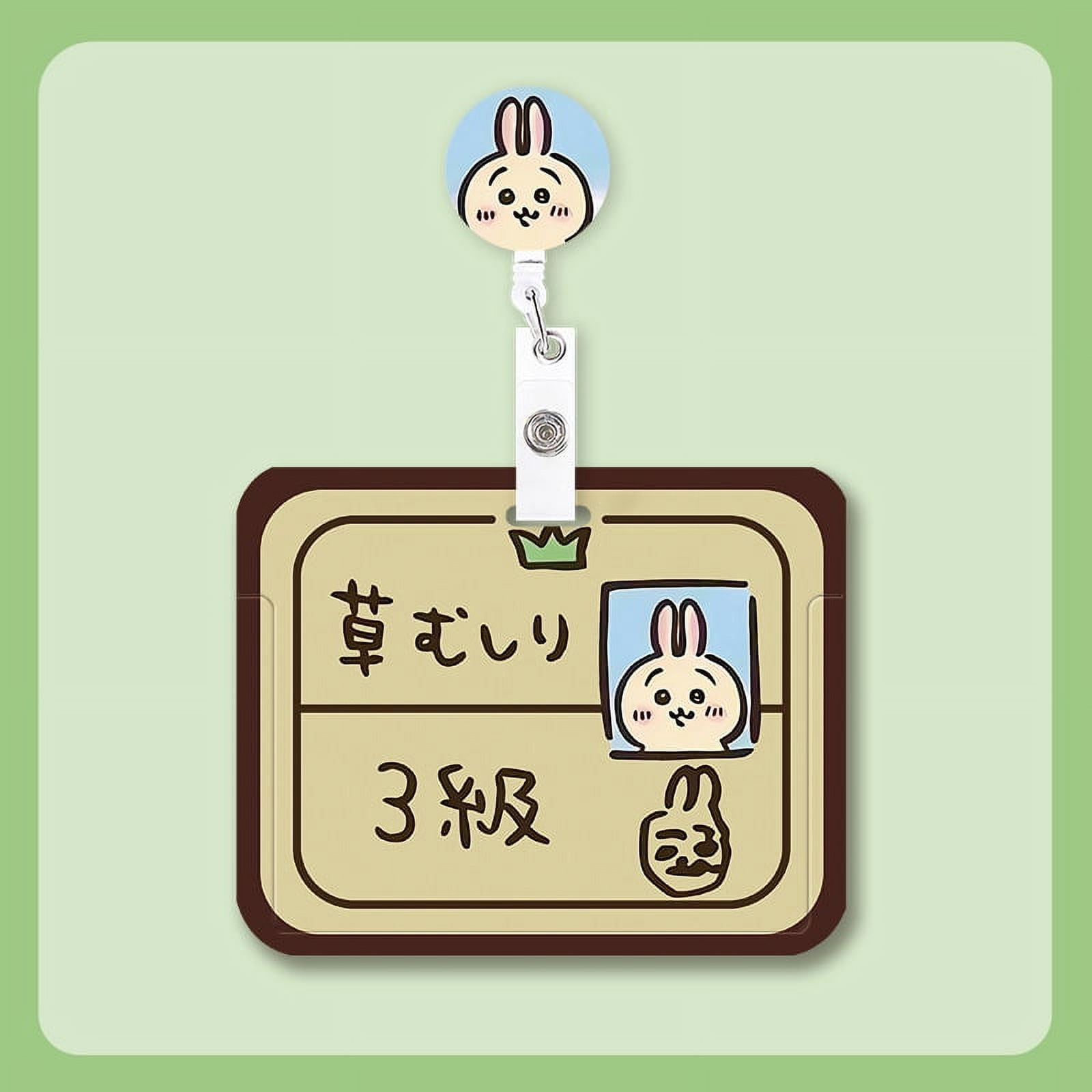 Chiikawa Hachiware Card Case Kawaii Usagi Cute Anime Creative Student ...