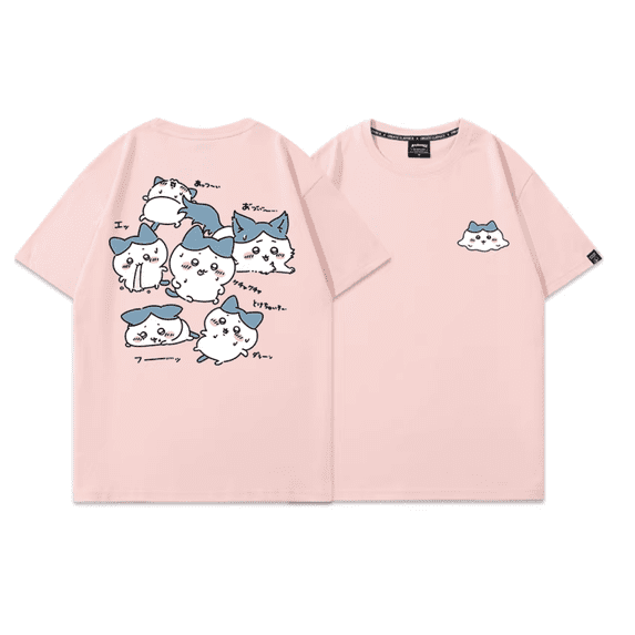 Chiikawa Hachiware Usagi Cute Cartoon Women‘s and men’s T-Shirt Short ...