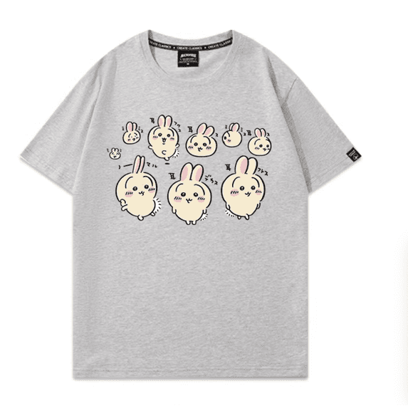 Chiikawa Hachiware Usagi Cute Cartoon Women‘s and men’s T-Shirt Short ...