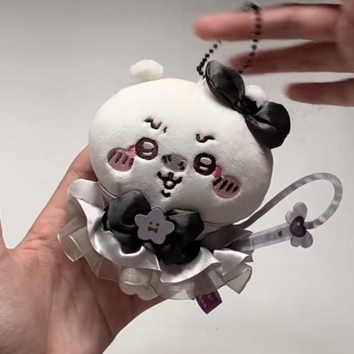 Chiikawa Hachiware Usagi Dark Magic Girl's Dangling Plush Doll Birthday ...