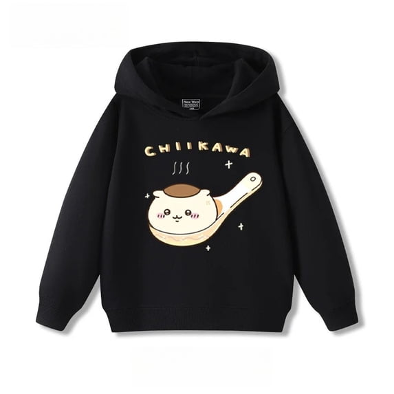 Chiikawa Hachiware Usagi Hooded Sweatshirt Cute Autumn and Winter ...
