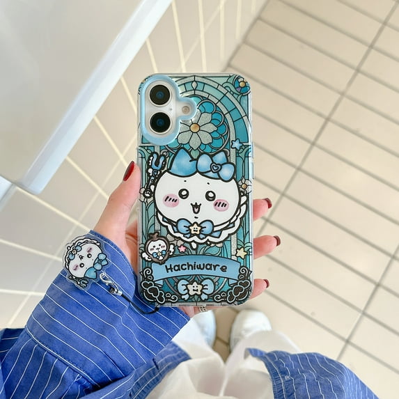 Chiikawa Hachiware Usagi cute funny color change Apple phone case gift ...