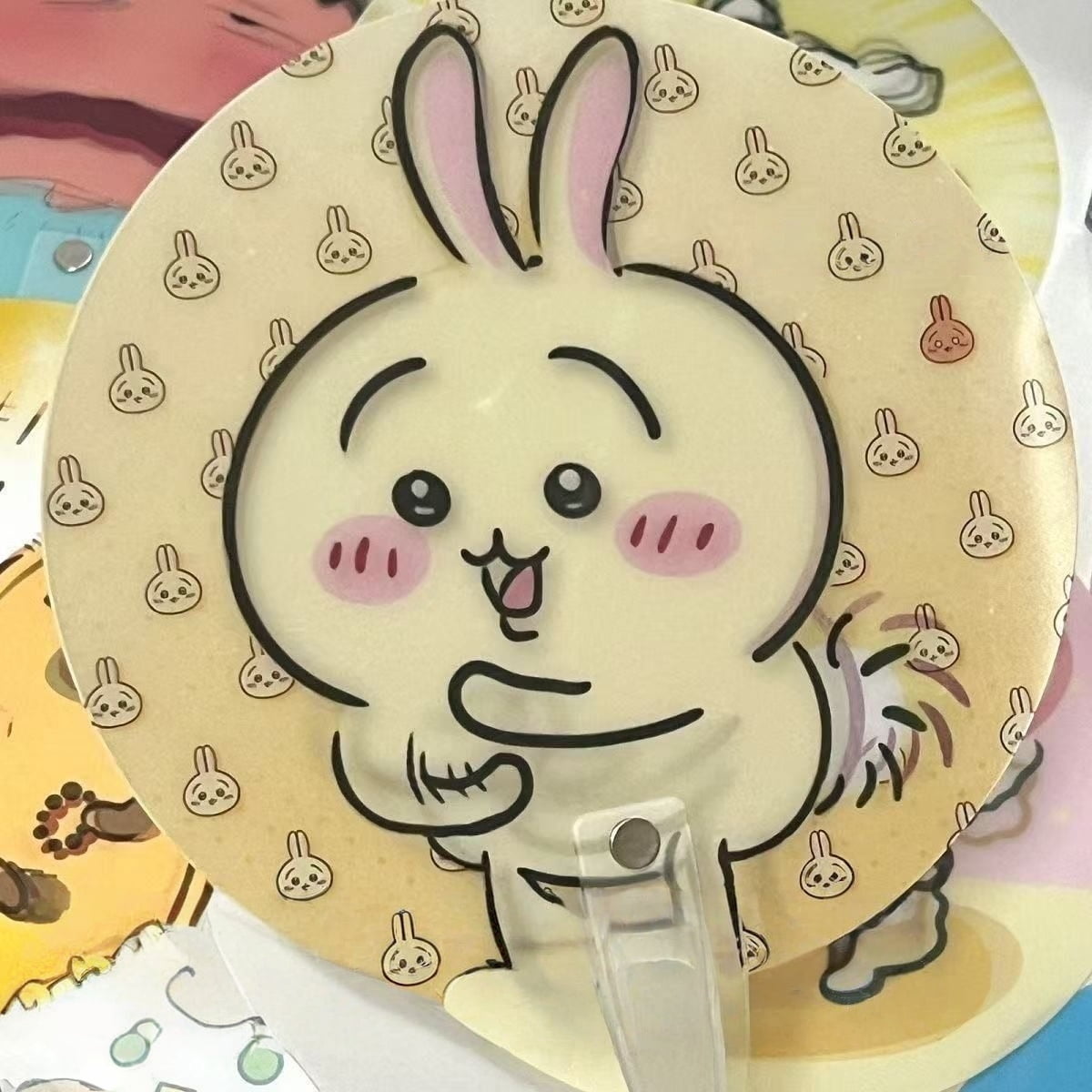 Chiikawa Handheld Fan - Cute Anime Fan Portable Manual Cooling for ...
