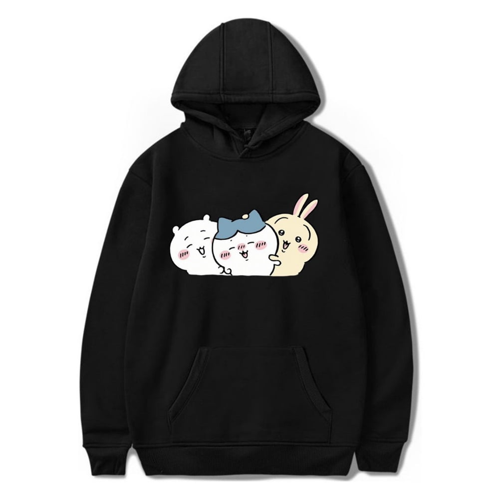 Chiikawa Hoodies Merch Winter Women Men Casual Clothing Printed Trend ...
