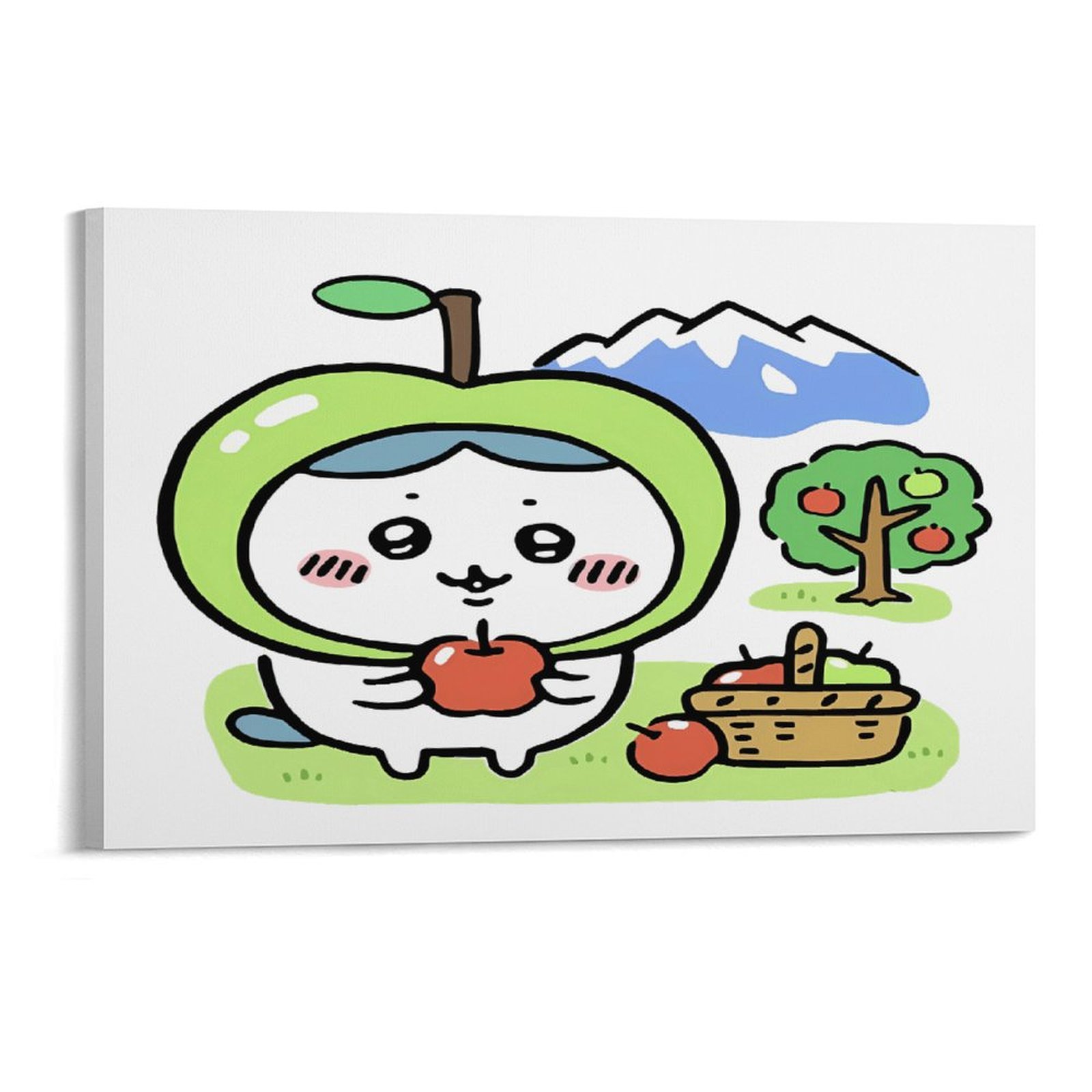 Chiikawa Inner Frame Decorative Canvas Painting Hanging Picture Wall ...