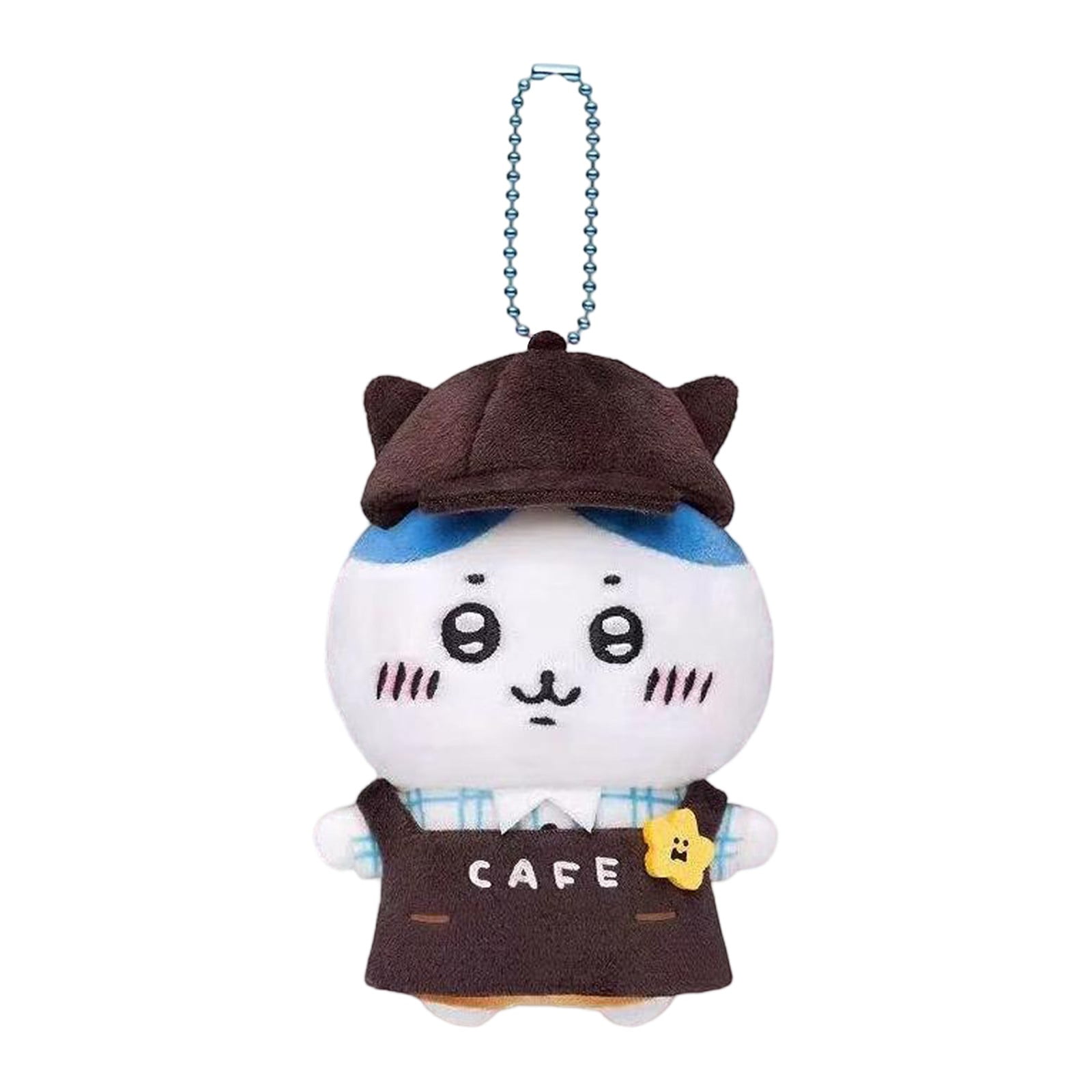 Chiikawa Keychain Cute Plushies Kawaii Usagi & Hachiware Plushie Charm ...