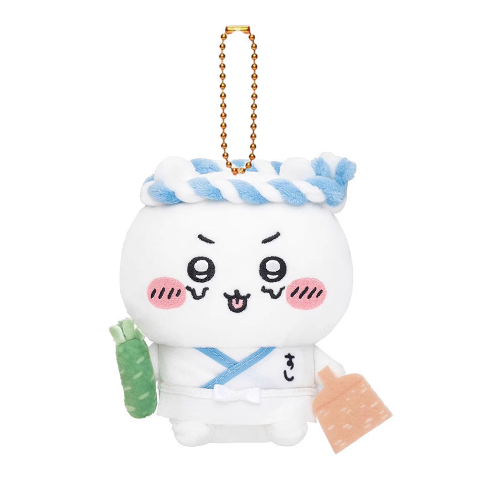 Chiikawa Keychain Cute Plushies Kawaii Usagi & Hachiware Plushie Charm, Kawaii Plush Manga ...