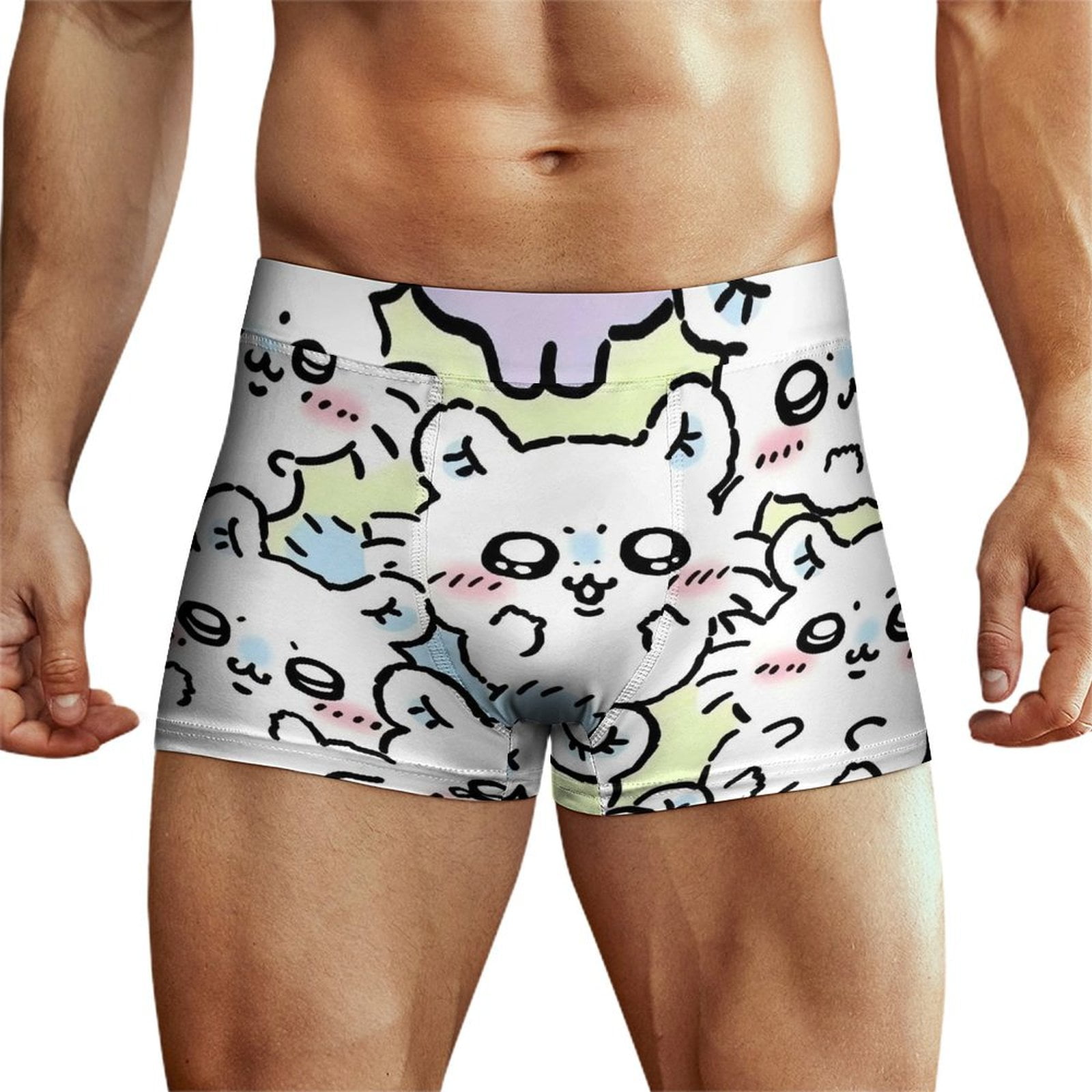 Chiikawa Men's Cartoon Boxer BriefsMens Underwear 2XL - Walmart.com