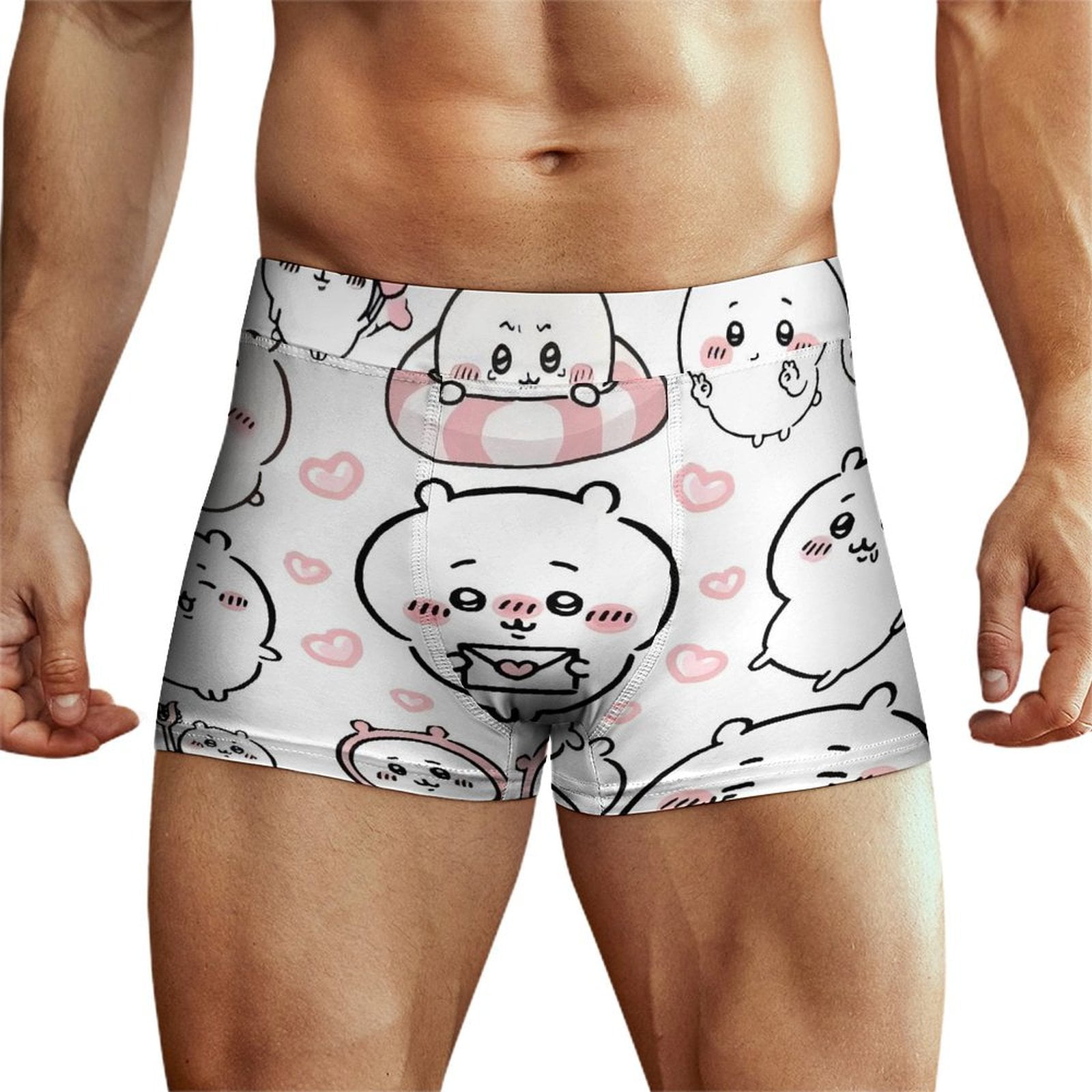 Chiikawa Men's Cartoon Boxer BriefsMens Underwear L - Walmart.com