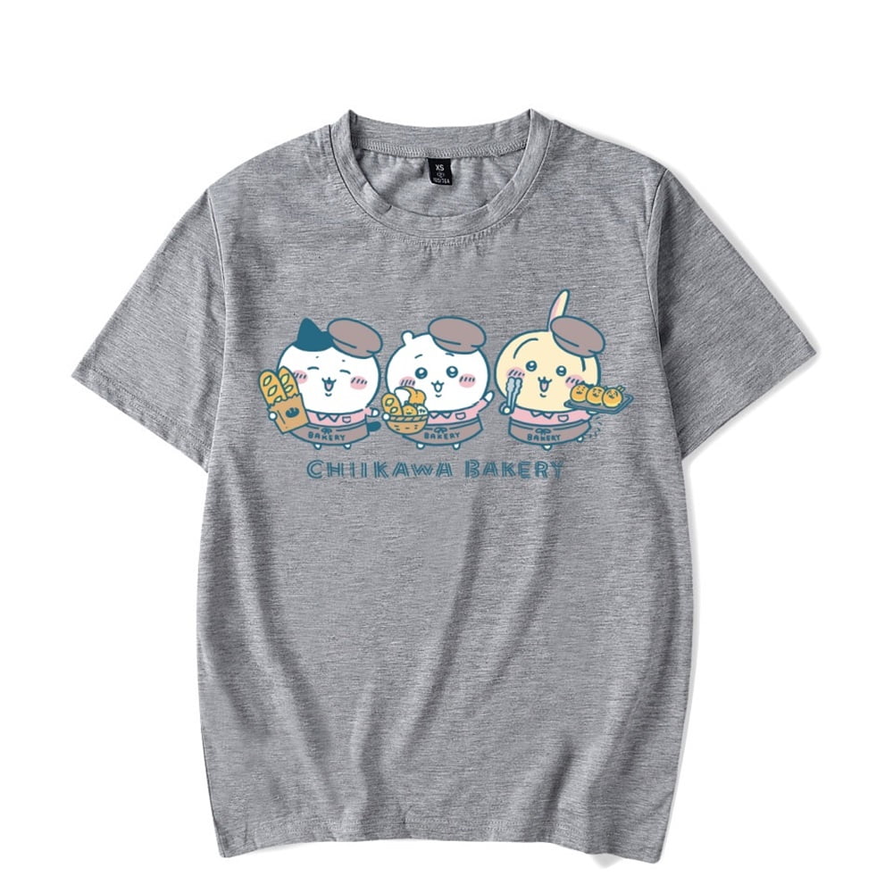 Chiikawa Merch T-Shirt Summer For Men/Women Unisex Short Sleeve Tshirt ...