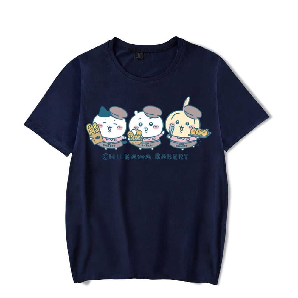 Chiikawa Merch T-Shirt Summer For Men/Women Unisex Short Sleeve Tshirt ...