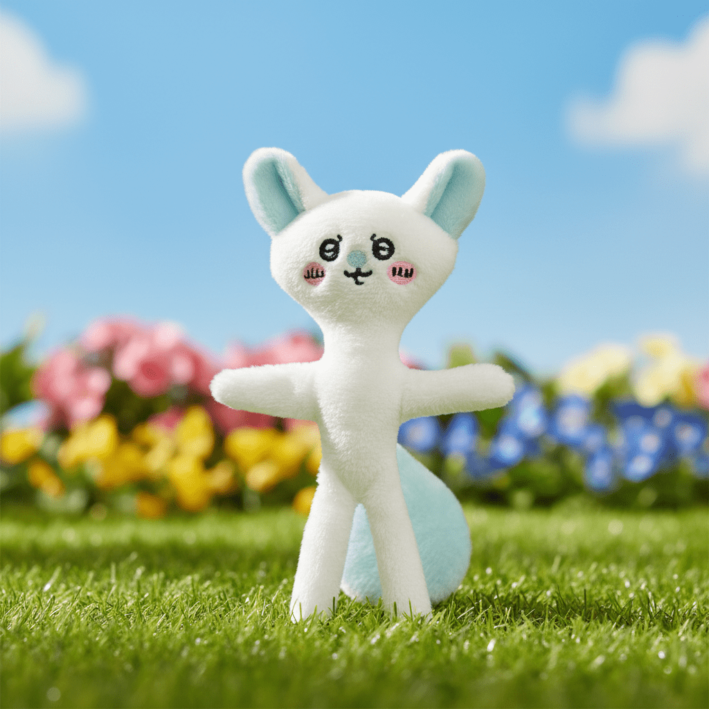 Chiikawa Momonga Plush Toy - 5.1 Inch Soft White Flying Squirrel ...