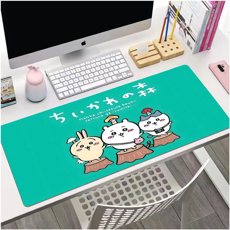 Chiikawa Mouse Pad Keyboard Pad New Cute Desktop Pad Large Thickened ...