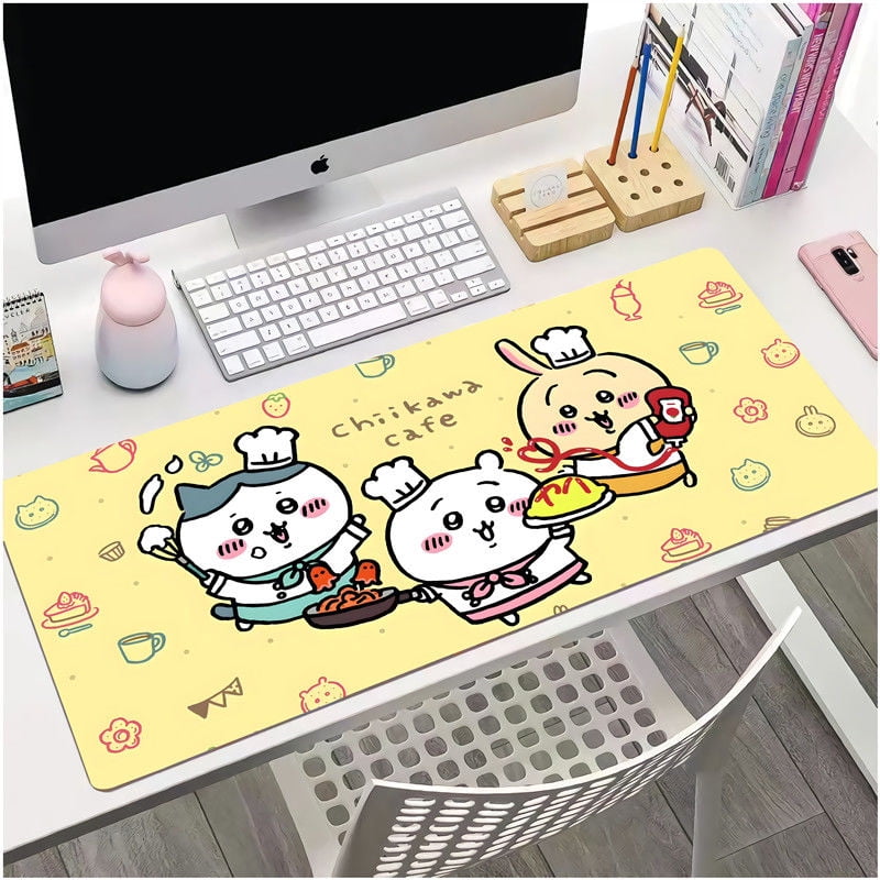 Chiikawa Mouse Pad Keyboard Pad New Cute Desktop Pad Large Thickened ...