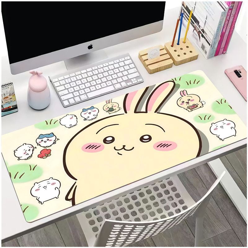 Chiikawa Mouse Pad Keyboard Pad New Cute Desktop Pad Large Thickened ...
