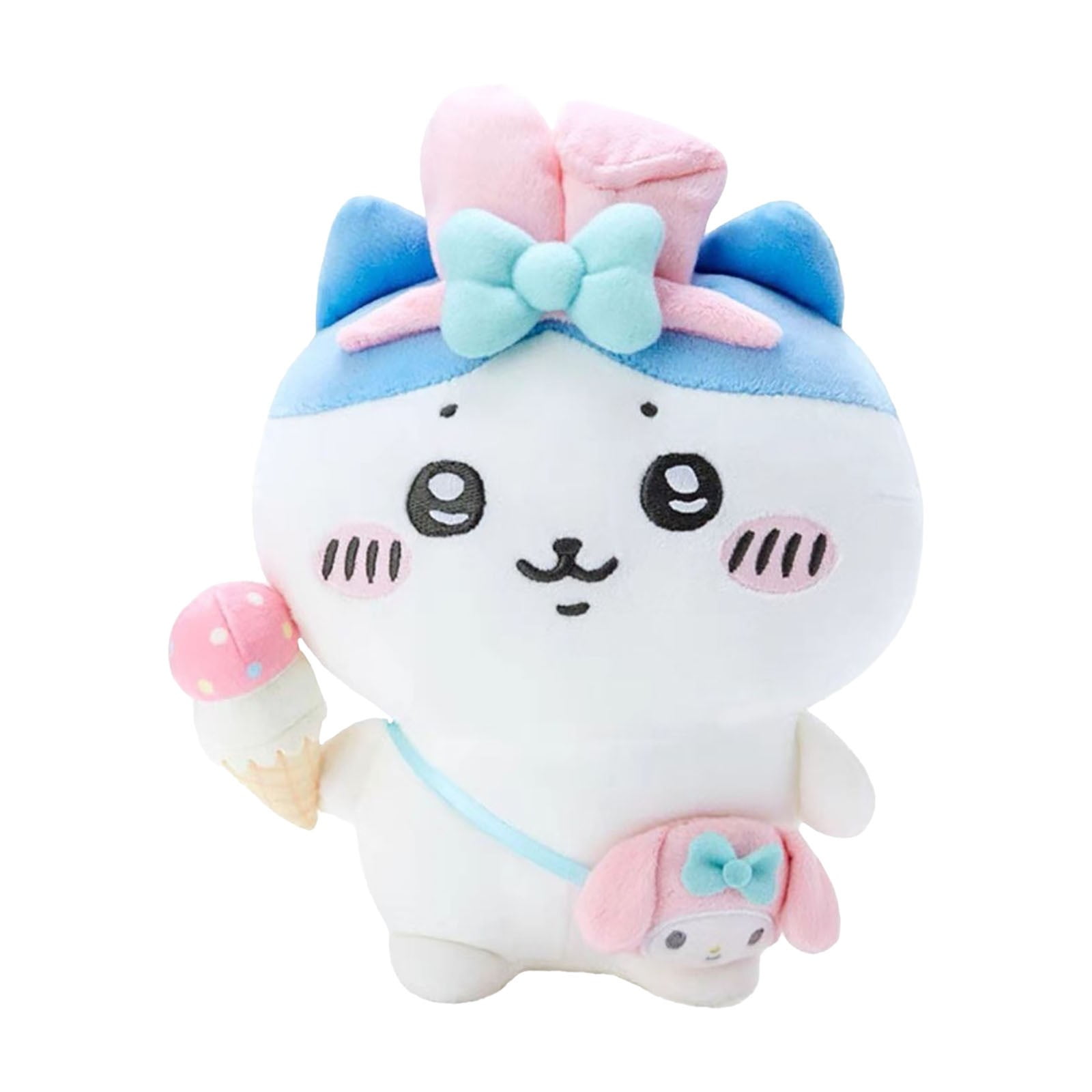 Chiikawa Official Plush Toy - 8" Hachi & Usagi Stuffed Animals Kawaii ...