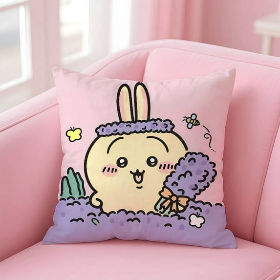 Chiikawa Pillow Case Skin-Friendly And Comfortable Fabric Pillowcase ...
