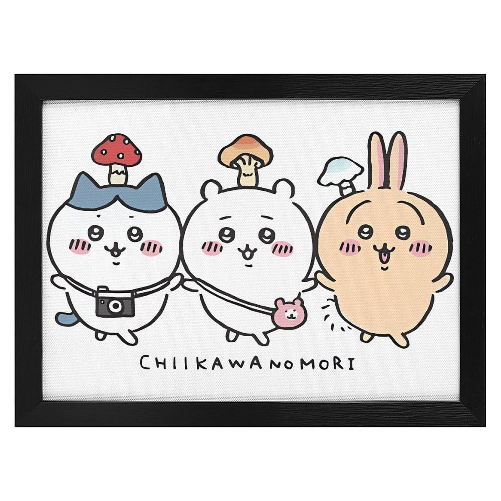 Chiikawa Plane Outer Frame Decorative Canvas Painting Wall Hanging Art ...