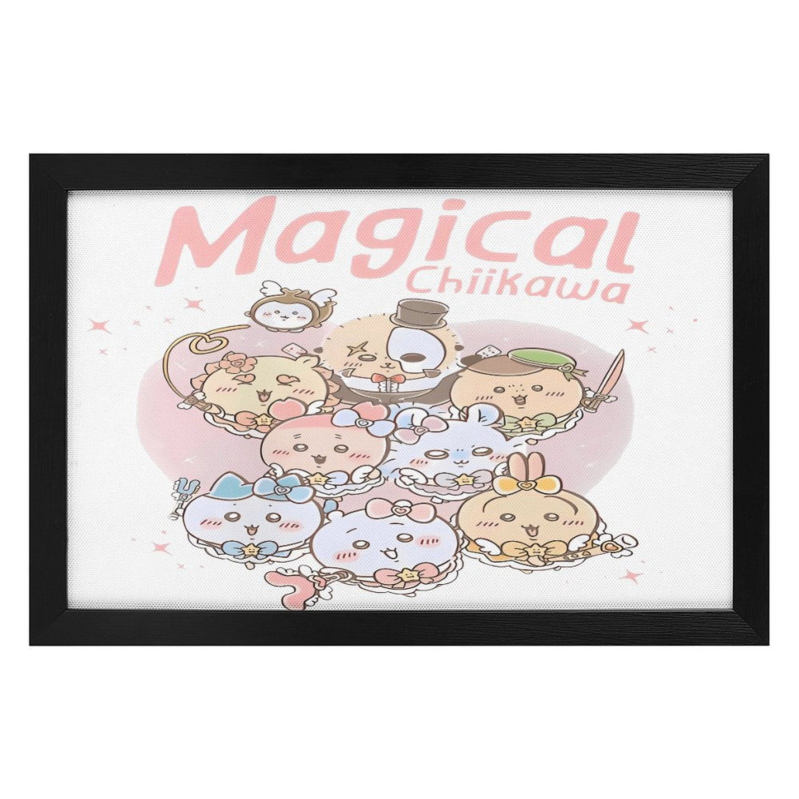 Chiikawa Plane Outer Frame Decorative Canvas Painting Wall Hanging Art ...