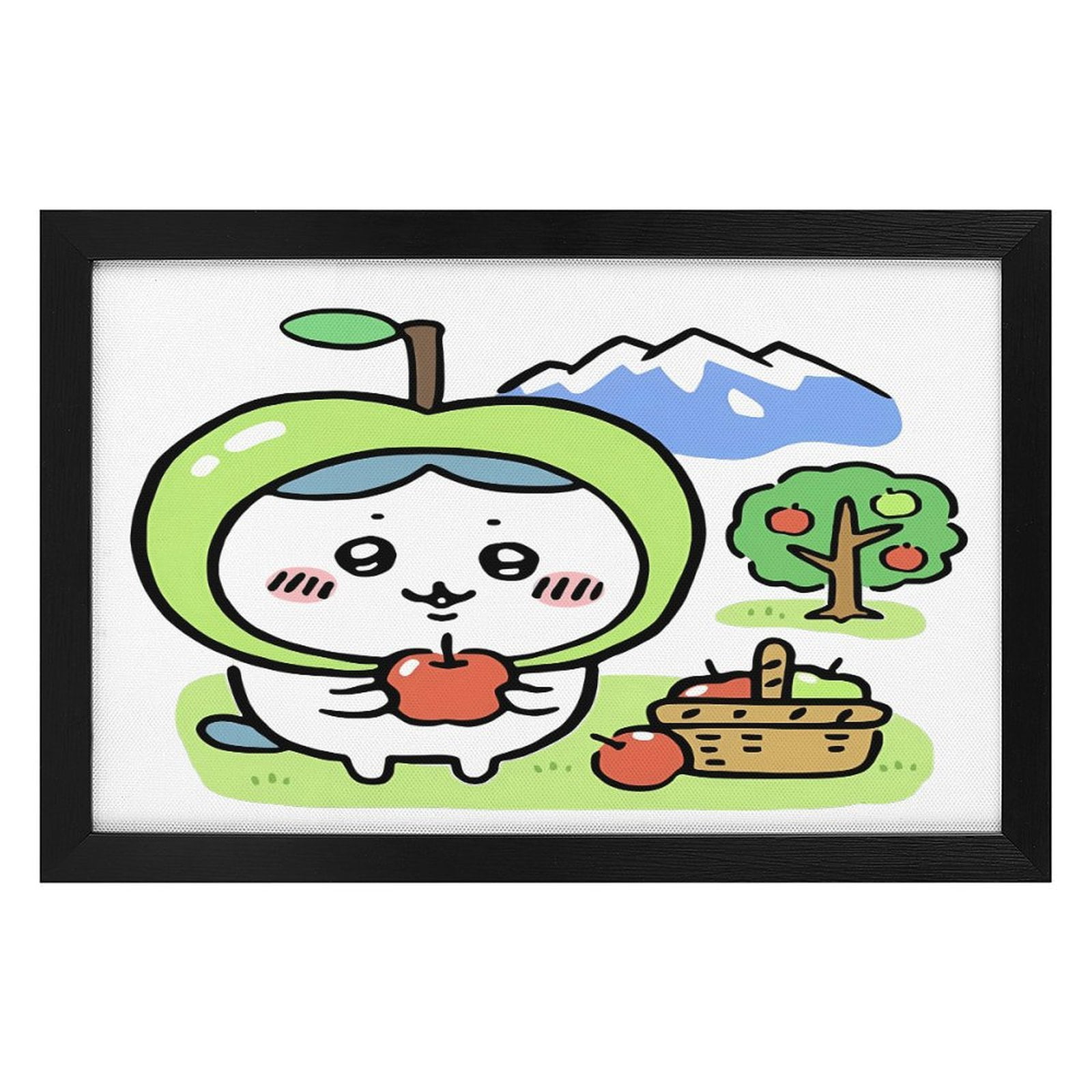Chiikawa Plane Outer Frame Decorative Canvas Painting Wall Hanging Art ...