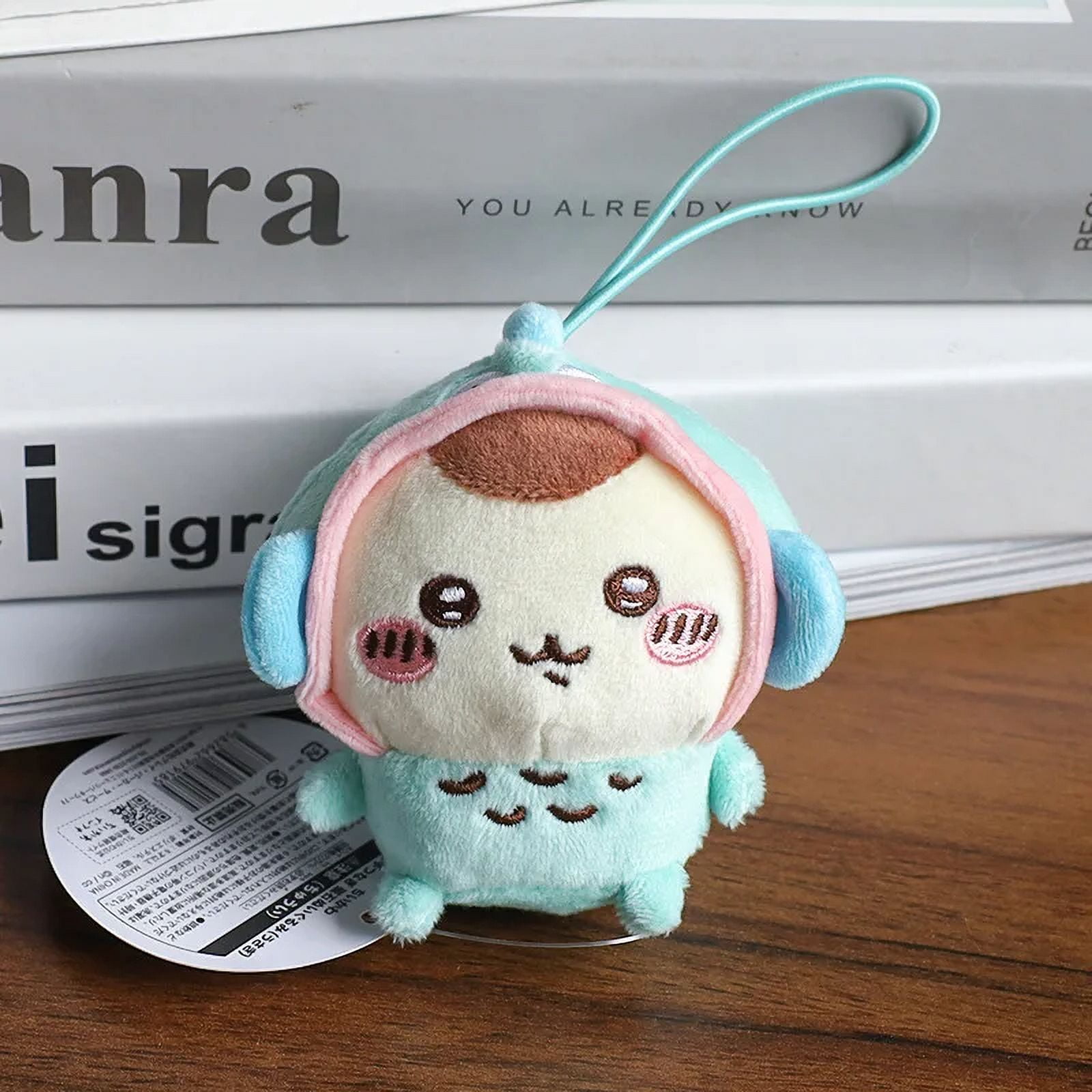 Chiikawa Plush Anime Peripherals USAGI Cute Car Keychain Girly Heart ...