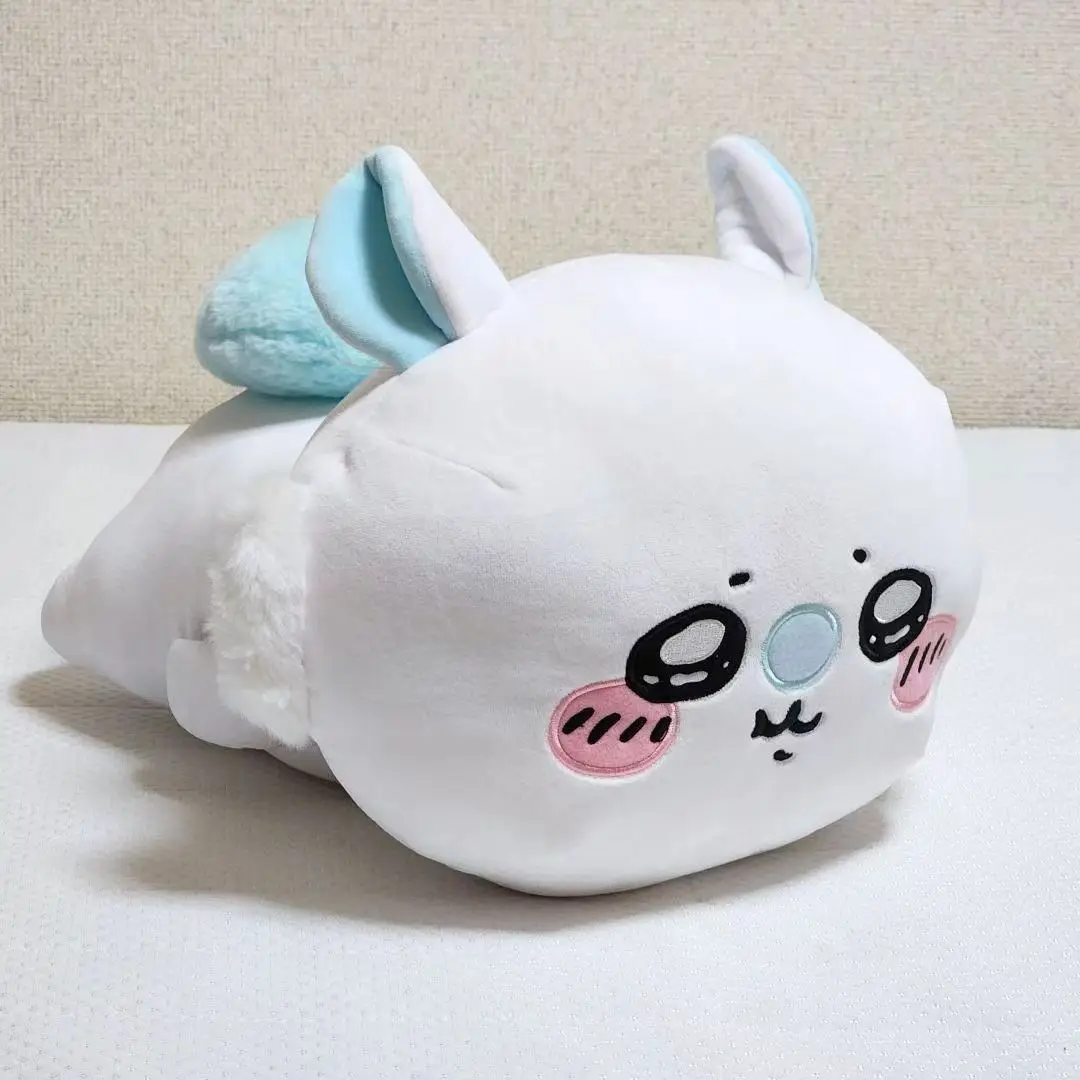 Chiikawa Scenery Flying Squirrel Lying Down Pillow Plush Doll Sleeping ...