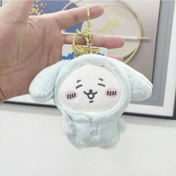 Chiikawa Self-deprecating Bear Plush Toy Cross-dressing Sanrio Bag ...