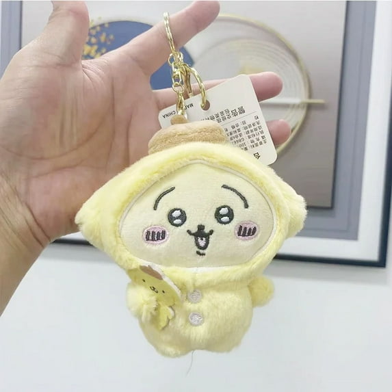 Chiikawa Self-deprecating Bear Plush Toy Cross-dressing Sanrio Bag ...