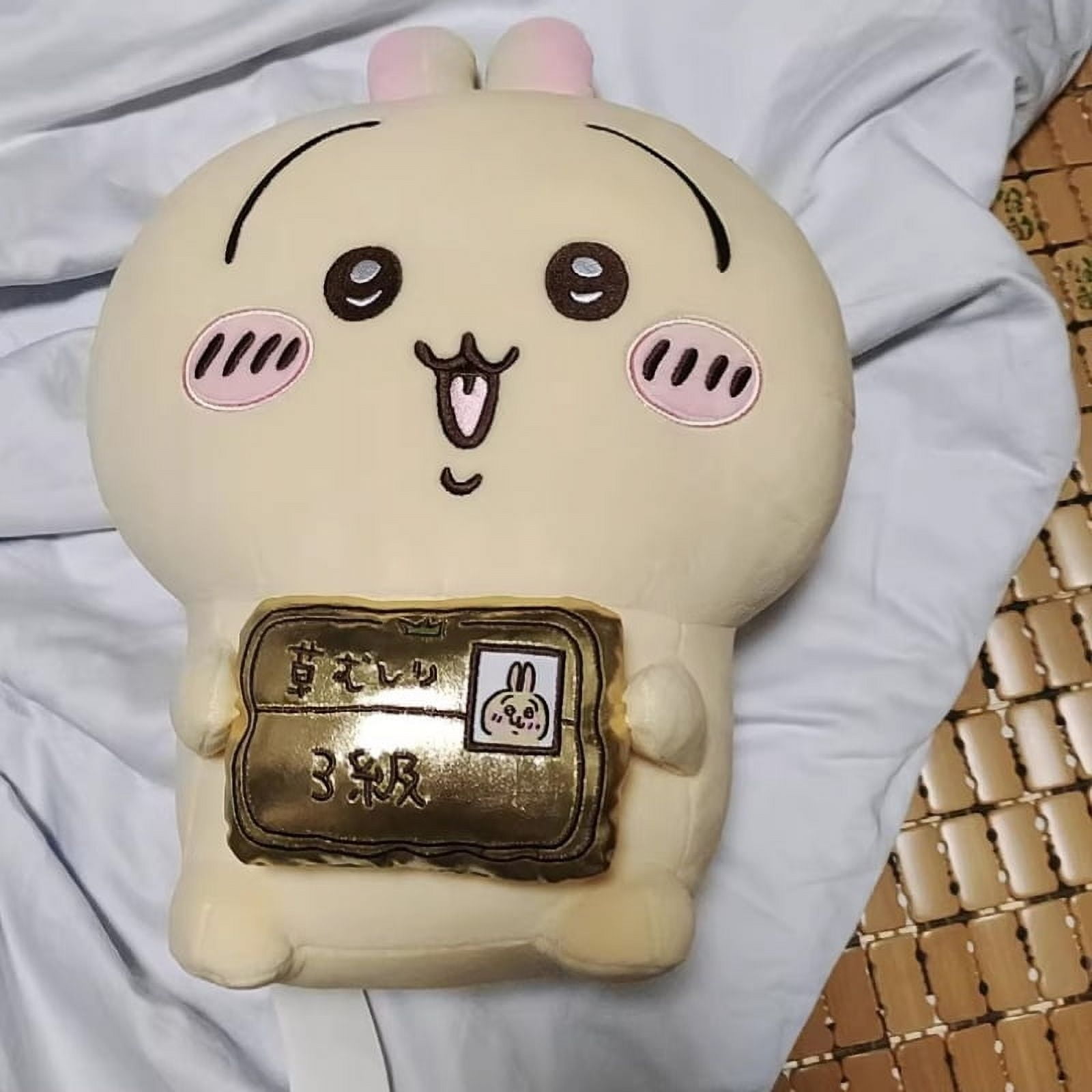 Chiikawa Series Sitting Soft Plush Doll Toy Sleeping Throw Pillow Usagi Cartoon Model Peripheral ...